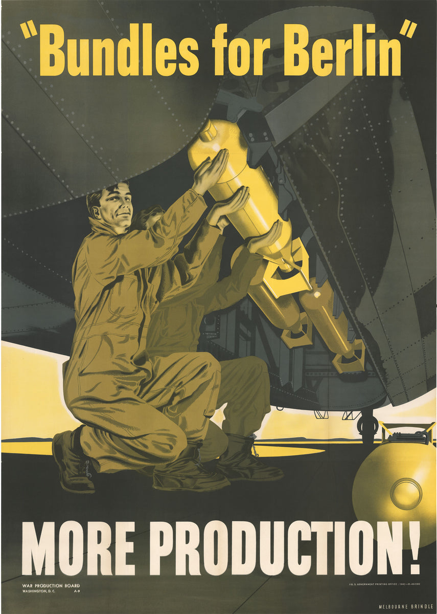 WWII Propaganda Poster Bundles for Berlin" More Production! 1942 – the ...